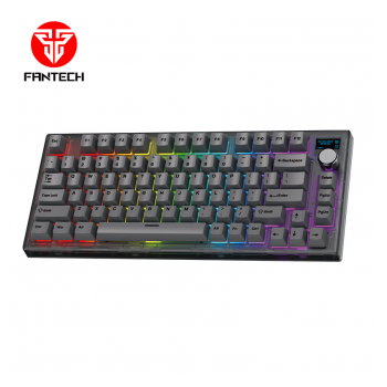 Tastatura Mehanicka Gaming Fantech MK910 RGB PBT MaxFit 81 Frost Wireless crna (brown switch)
