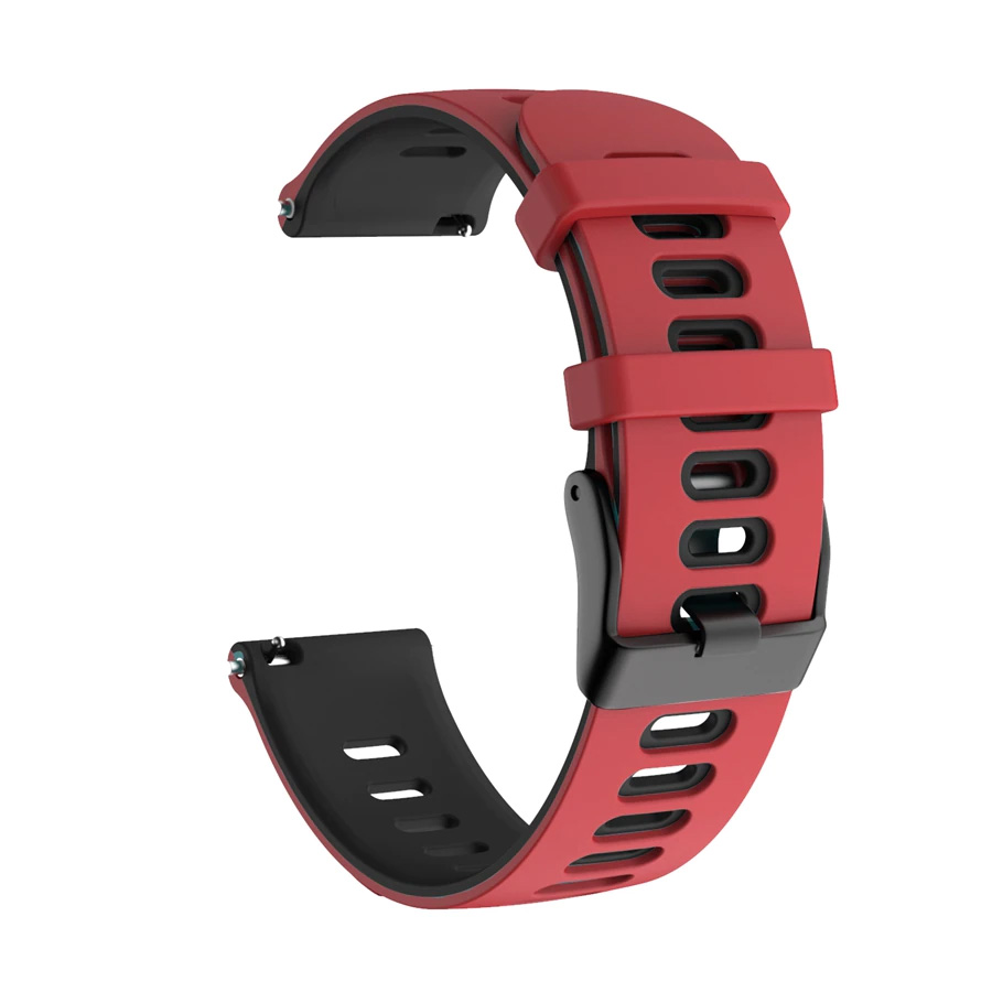 Narukvica double - smart watch Samsung 4, 5 22mm crveno crna