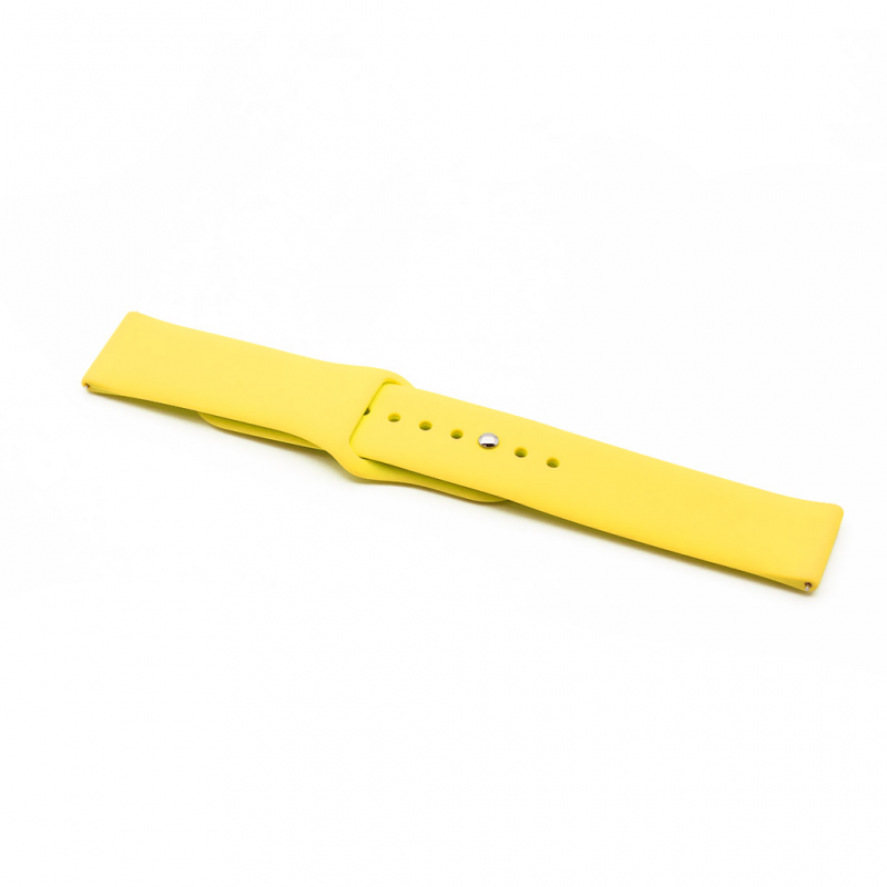 Narukvica plain - smart watch 22mm zuta