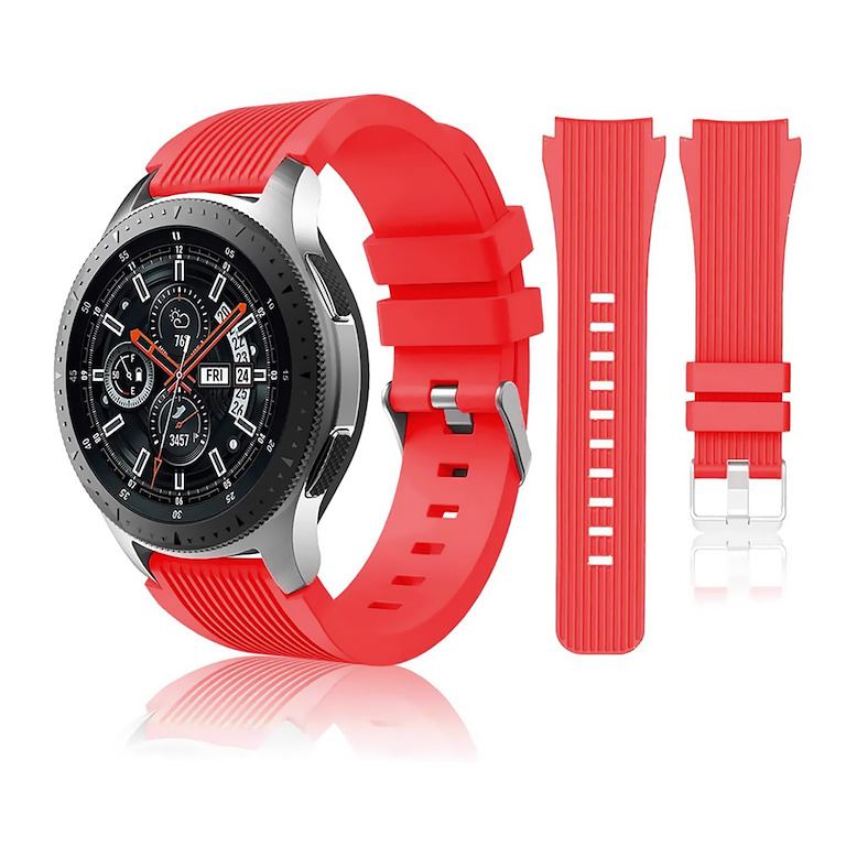 Narukvica relife - smart watch Samsung 4, 5 22mm crvena