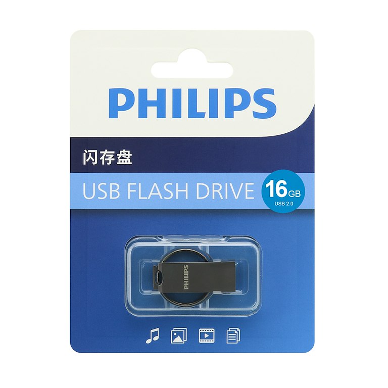 USB flash memorija Philips 2.0 16GB single port (FM30UA016S/93-L) (MS)