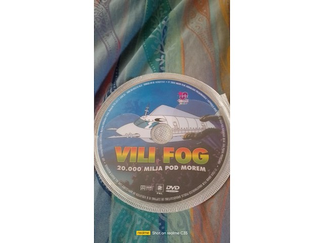 DVD CRTANI FILM - VILI FOG 20.000 MILJA POD MOREM