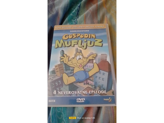 DVD CRTANI FILM - GOSPODIN MUFLJUZ