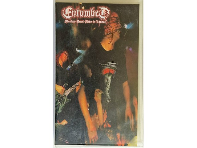 Entombed Monkey Puss Original 1998 VHS Death Metal