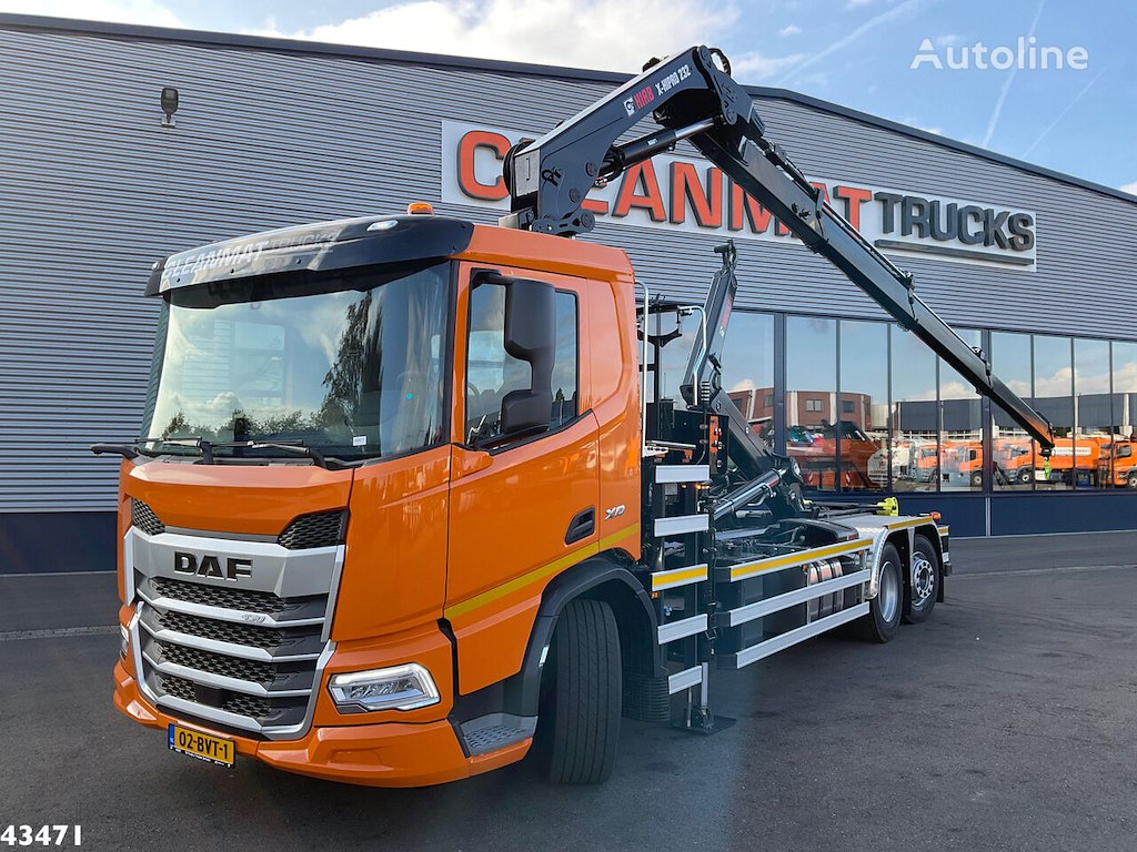 DAF FAN XD 450 Hiab 23 Tonmeter laadkraan kamion rol kiper