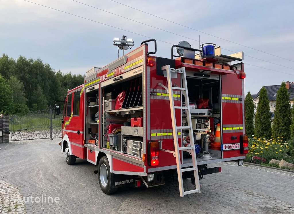 MAN STRAŻ POŻARNA MAGIRUS 2600 L WODA POŻARNICZY Badanie CNBOP vatrogasno vozilo