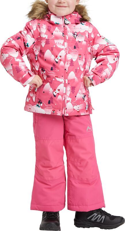 McKinley THEA T, dečja jakna za skijanje, pink