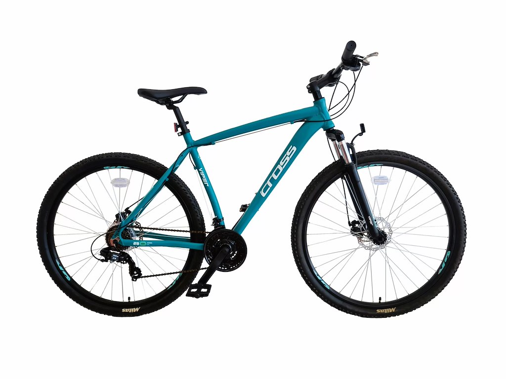 Bicikl 29″ Cross Viper MDB Shimano Teal 480mm
Bicikl 29″ Cross Viper MDB Shimano Teal 480mm