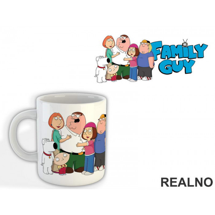 HAPPY FAMILY - FAMILY GUY - ŠOLJA