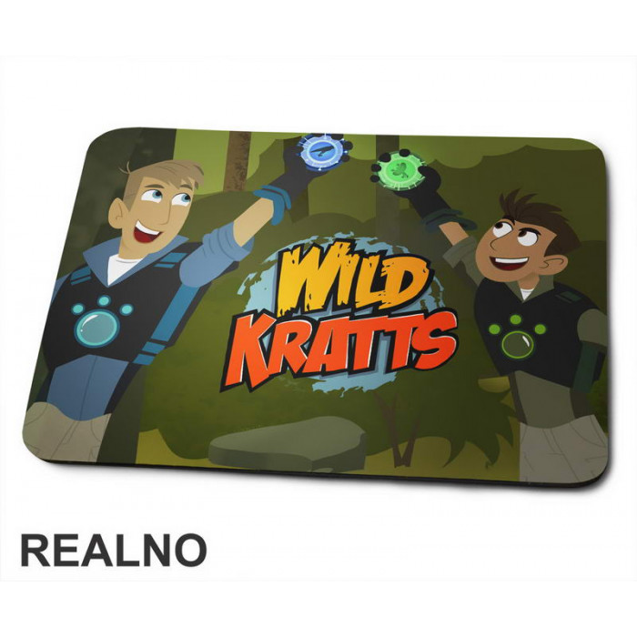 WILD KRATTS - BRAĆA KRET - CRTANI FILMOVI - PODLOGA ZA MIŠ