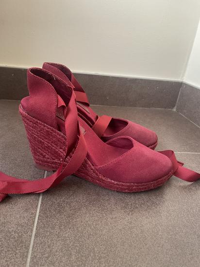 Bordo espadrile na platformu