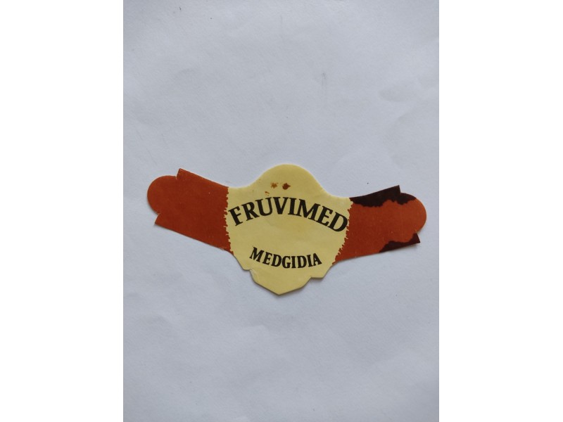 ETIKETA MALA FRUVIMED MEDGIDIA