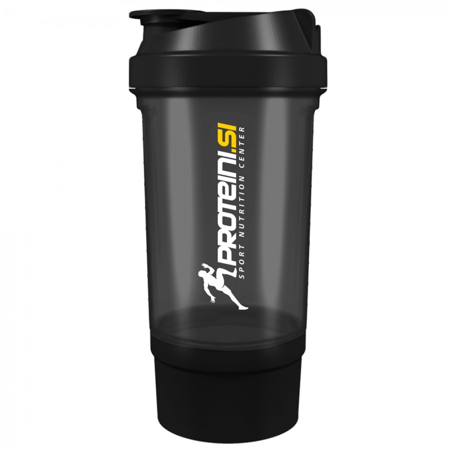 PROTEINI.SI BLACK SHAKER PLUS, 550ml