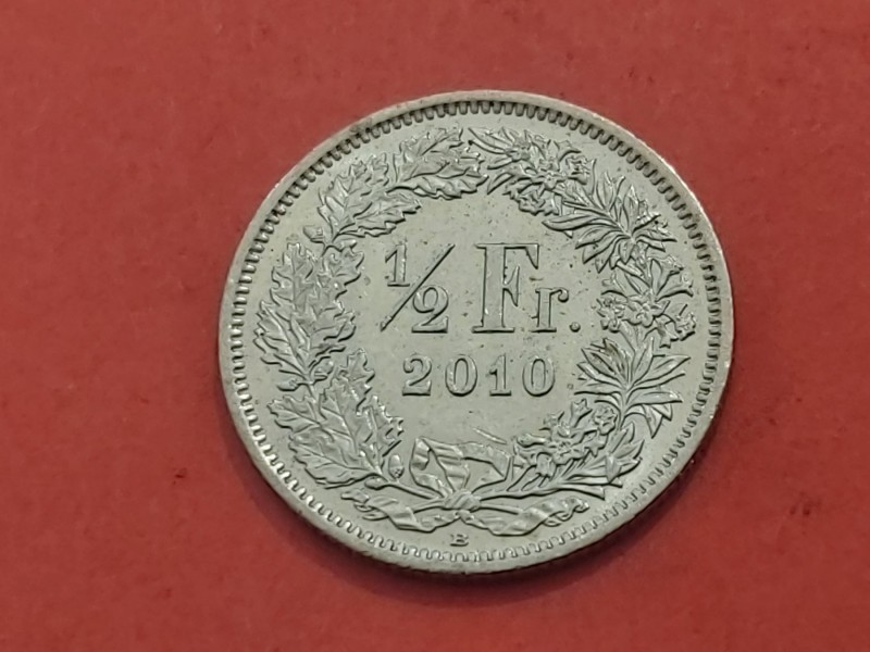 Švajcarska - 1/2 franc 2010 god