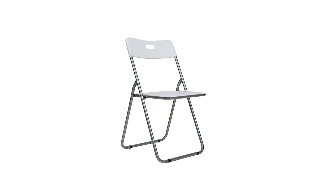 Alyna sklopiva stolica 45x45x79 cm bela