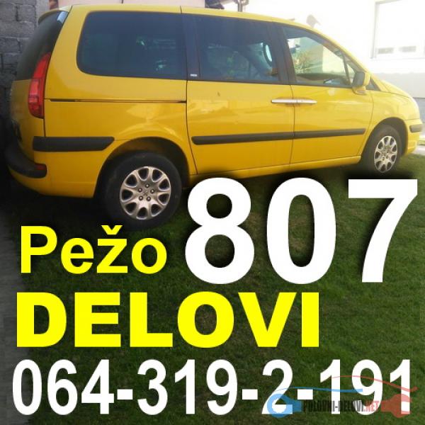 Polovni Delovi Za Peugeot 807 STAKLO PODIZAČ PROZORA Stakla