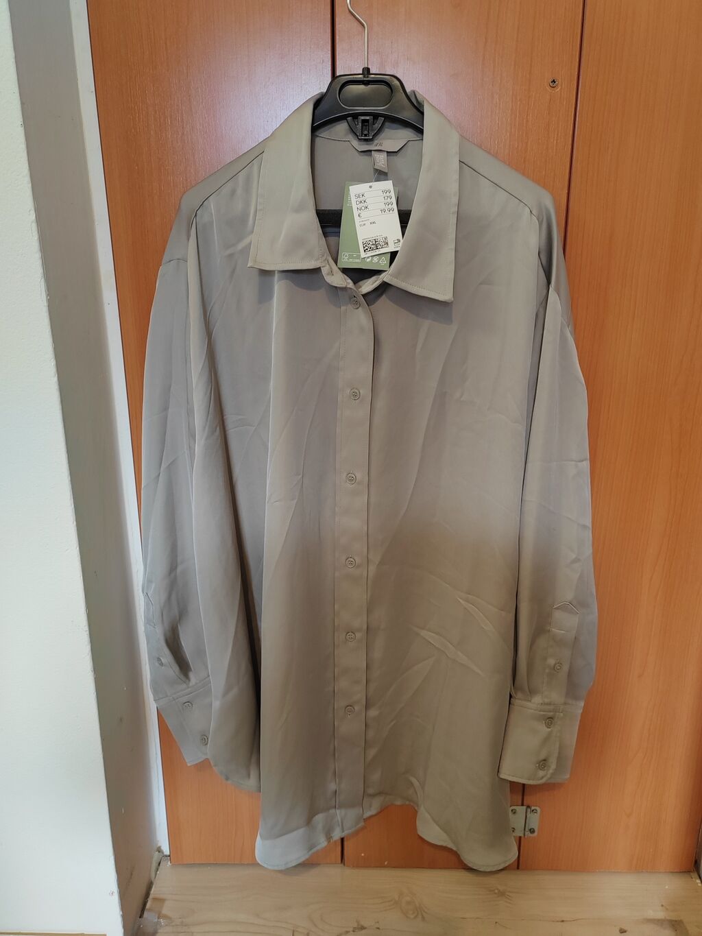 H&M, 2XL (EU 44), Poliester, bоја - Siva