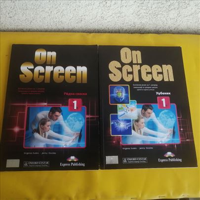 On Screen 1 udžbenik i radna sveska