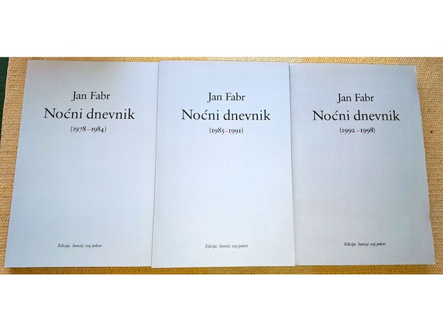 Jan Fabr - NOĆNI DNEVNIK 1978-1998 (1-3)