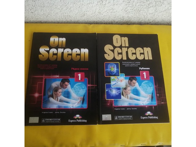 On Screen 1 udžbenik i radna sveska