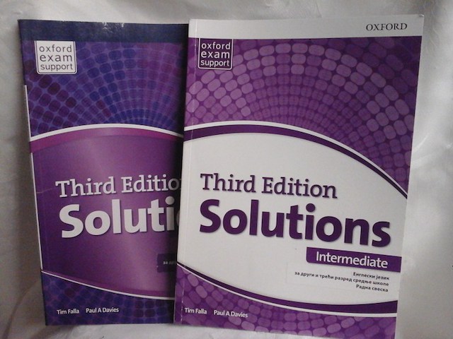 Solutions third edition intermediate Tim Falla engleski