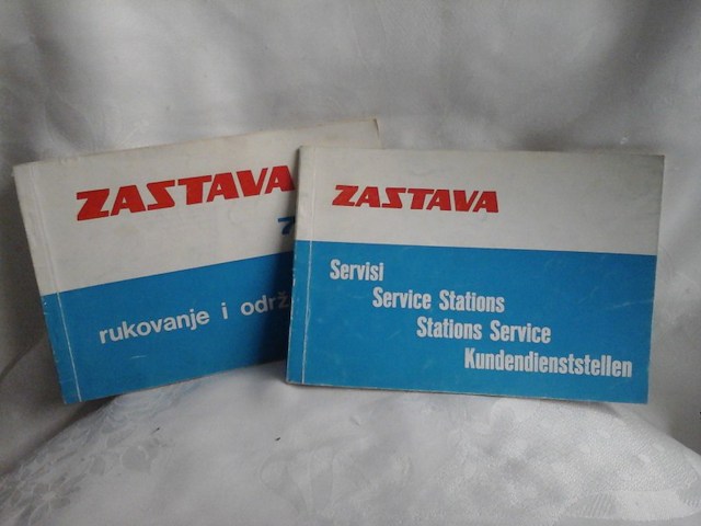 Zastava 750 rukovanje i održavanje i Servisi fića