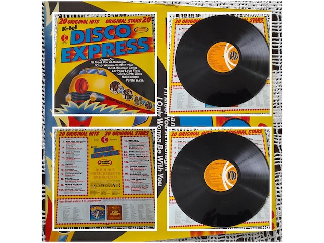 LP Disco express 20 original hits 20 original stars