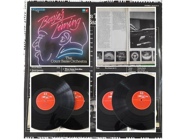 2lp Basie`s Timing The Count Basie Orchestra