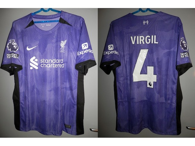 Liverpool dres 2023-24 Virgil Van Dijk 4 (Ljubičasti)