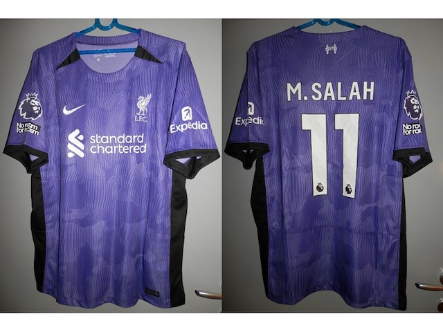 Liverpool dres 2023-24 Mohamed Salah 11 (Ljubičasti)