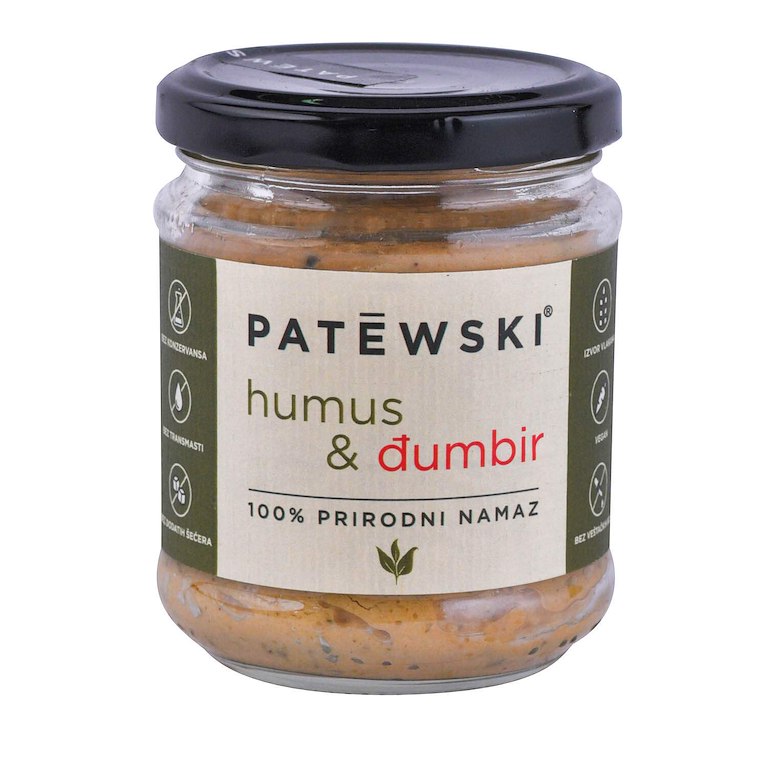 Patewski namaz humus & đumbir 160g patewski