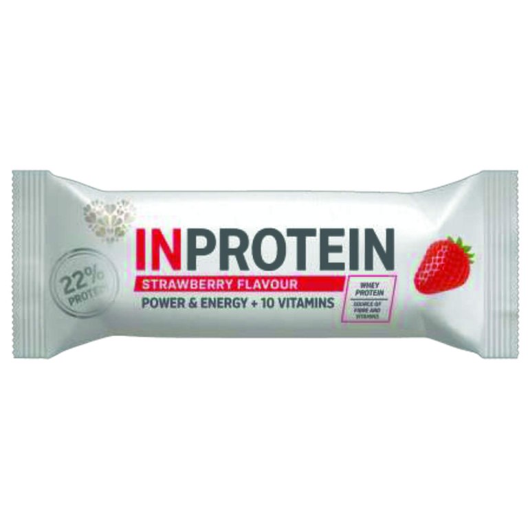Inprotein bar protein jagoda 40g inprotein