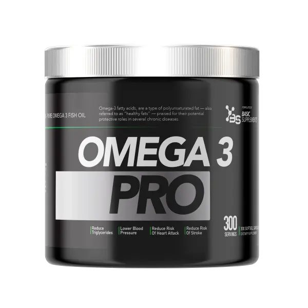 Omega 3 pro 300gelcaps – Basic Supplements