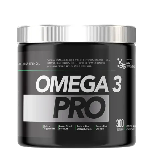 Omega 3 pro 300gelcaps – Basic Supplements