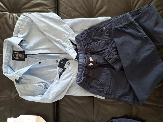 Kosuljs i pantalone,vel 7-8