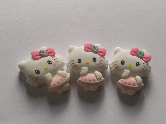 (A1247) Resin kaboson Hello Kitty 1kom