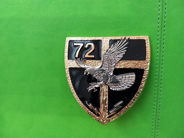 Plaketa 72 specijalna brigada.