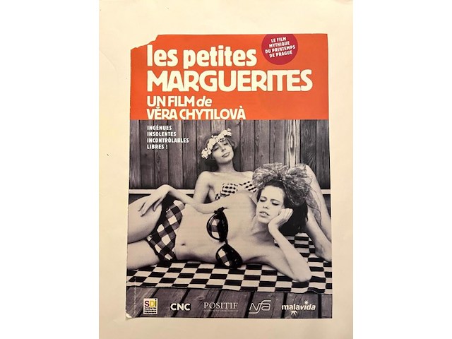 Les Petites Marguerites (Daisies) Poster Filma  A4