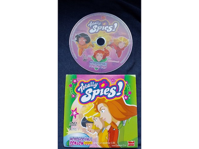 DVD CRTANI FILM - TOTALLY SPIES NOVOGODISNJI POKLON DVD