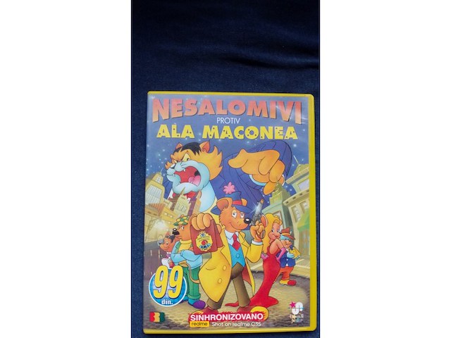 DVD CRTANI FILM - NESALOMIVI PROTIV ALA MACONEA