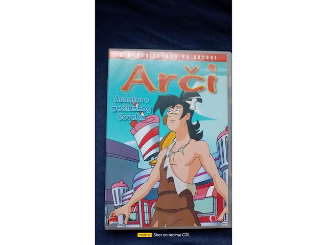 DVD CRTANI FILM - ARCI AVANTURE PECINSKOG COVEKA