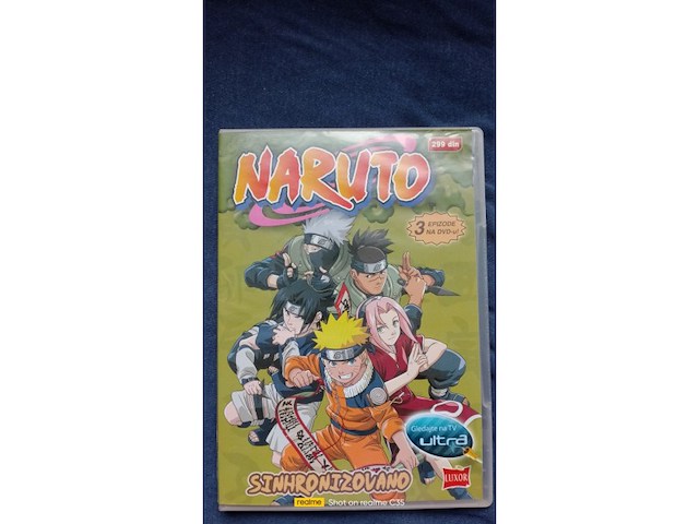 DVD CRTANI FILM - NARUTO 01