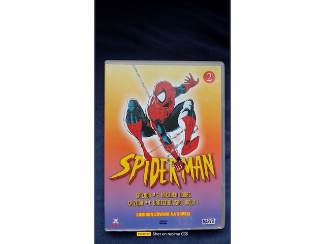 DVD CRTANI FILM - SPIDERMAN 04 SPAJDERMEN 02
