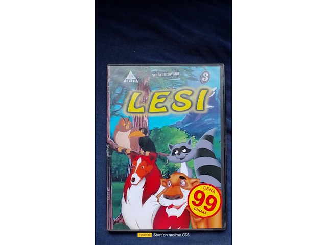 DVD CRTANI FILM - LESI 3