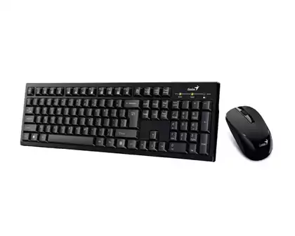 GENIUS Smart KM-8101 Wireless USB YU crna tastatura + miš