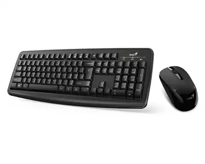 GENIUS Smart KM-8100 Wireless USB US crna tastatura + miš