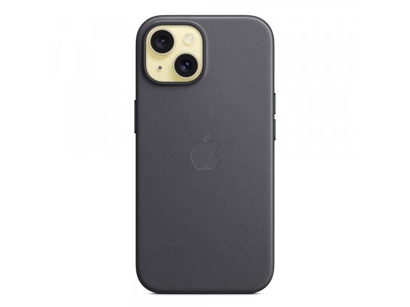 APPLE IPhone 15 FineWoven Case W MagSafe – Black (Mt393zm/A)