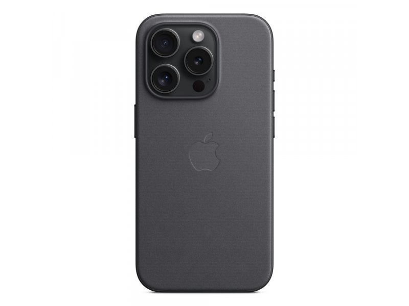 APPLE IPhone 15 Pro FineWoven Case W MagSafe – Black (Mt4h3zm/A)