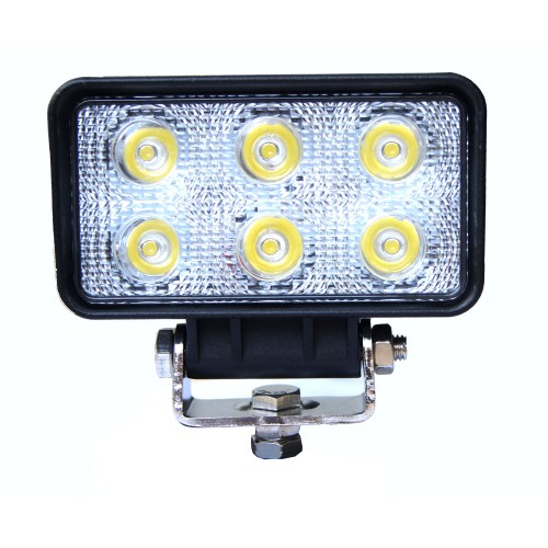 Far radni LED 6X CETVRTASTI aluminijum