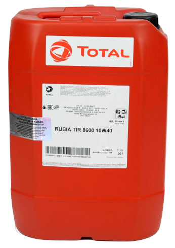 Total Rubia Tir 8600 10W40 20/1